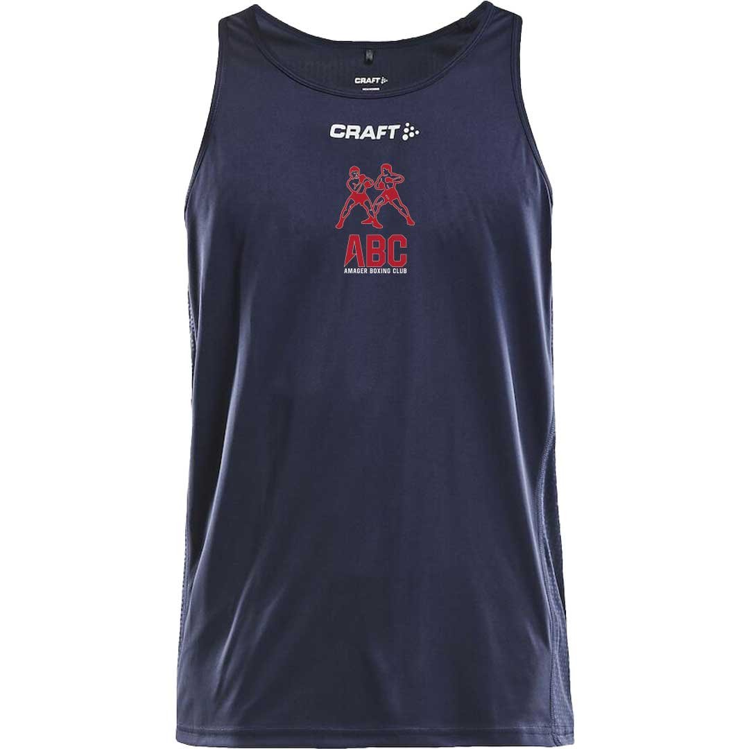 ABC singlet Rush navy - herre - ABC Amager Boxing - BUDOX / FIGHTX