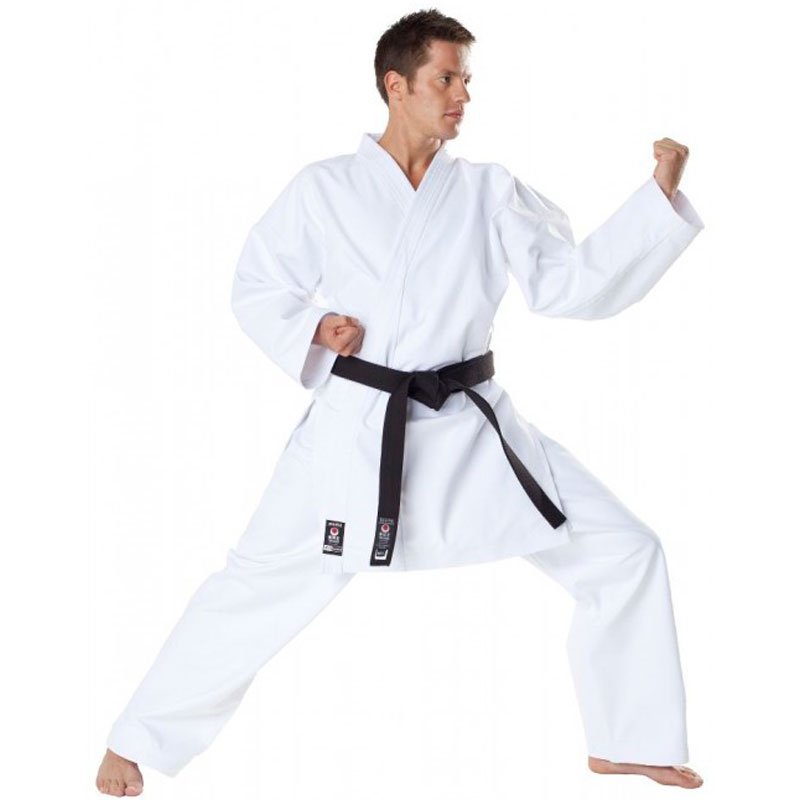 Gi JKA karate Tsunami Silver 12 oz - hvid - SPORTSKARATE - BUDOXPERTEN